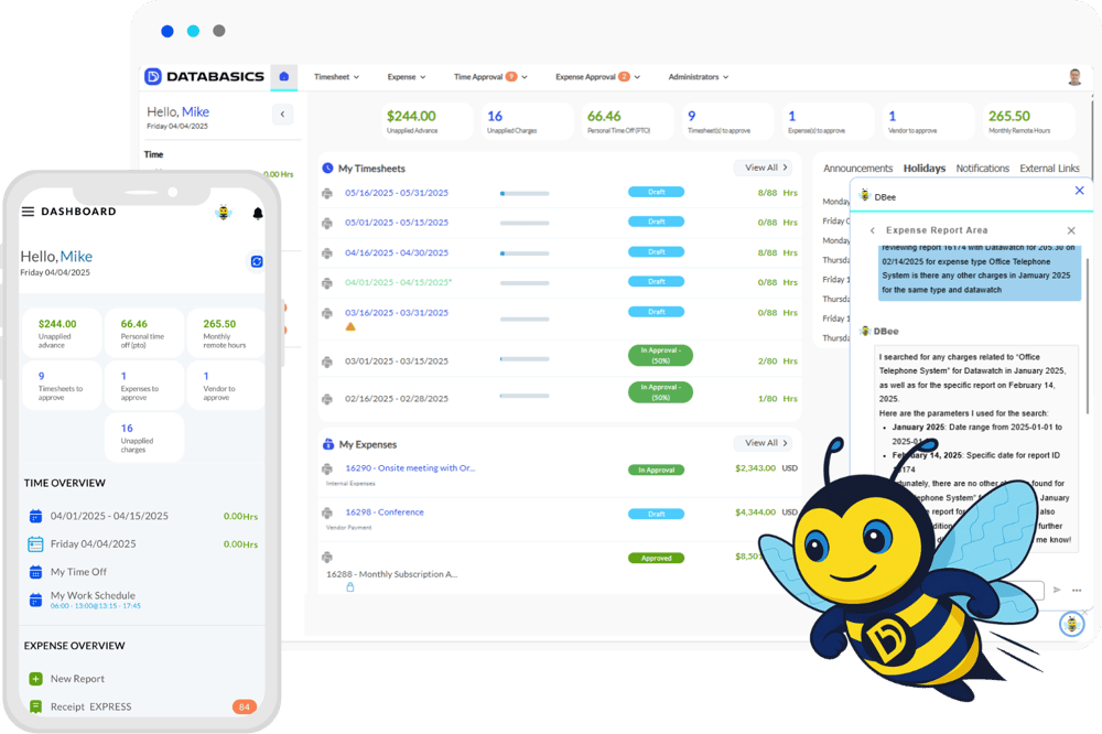 Nexonia Migration Guide: Best Alternatives for Time & Expense | DATABASICS