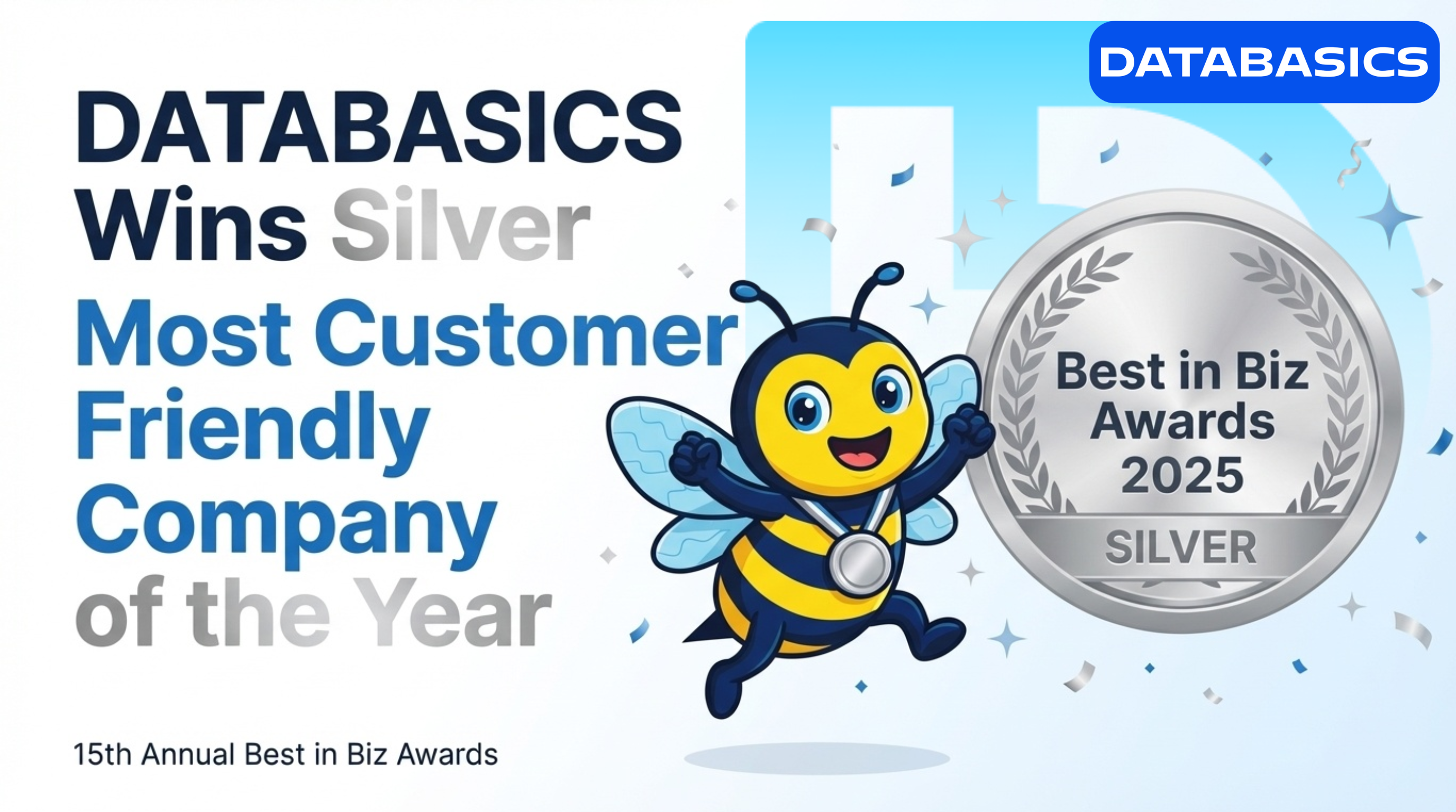 DATABASICS Wins Silver at Best in Biz Awards 2025 | DATABASICS